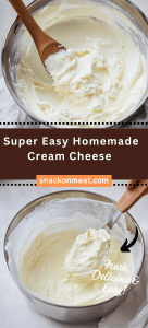 Super Easy Homemade Cream Cheese (With Video) - Snack On Meat