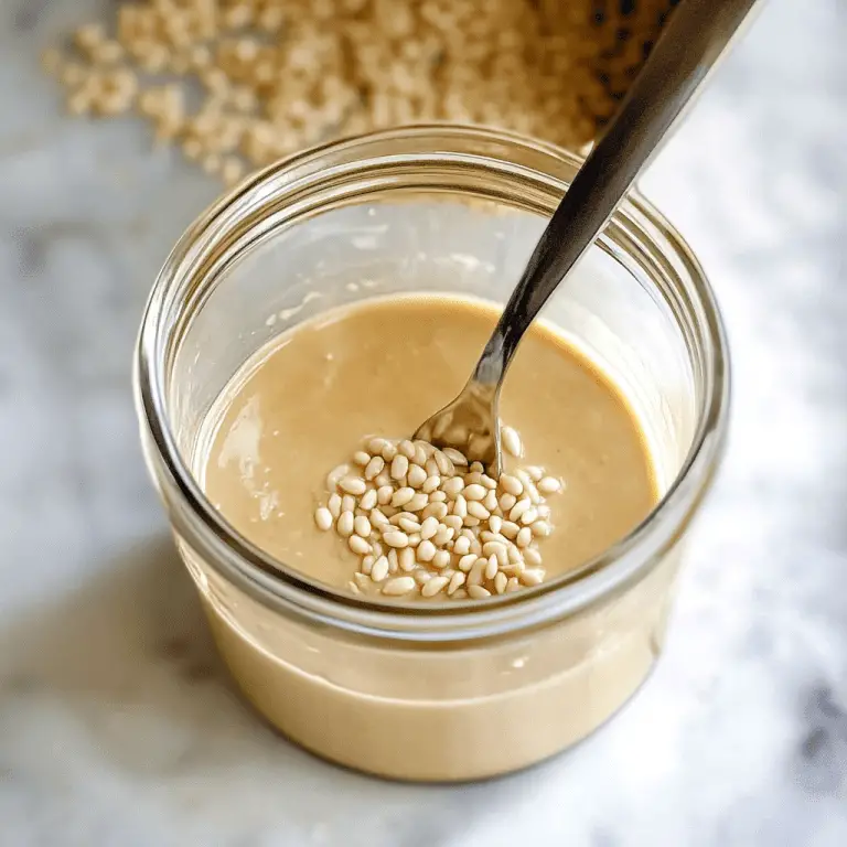 Easy Tahini Recipe - Snack On Meat