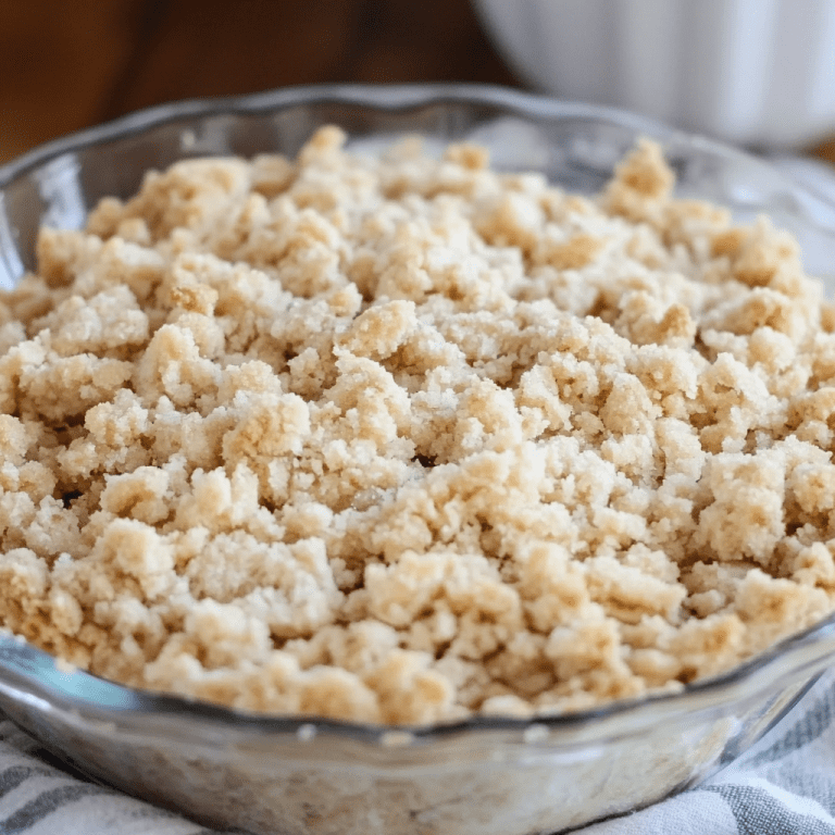 Easy Crumb Topping for Pies, Muffins, and Coffee Cakes 🍎🧁 - Snack On Meat