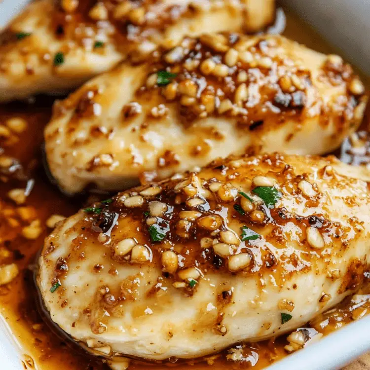 Easy Brown Sugar Garlic Chicken - Snack On Meat