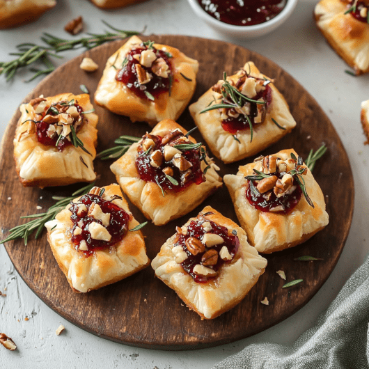Cranberry Brie Bites - Snack On Meat