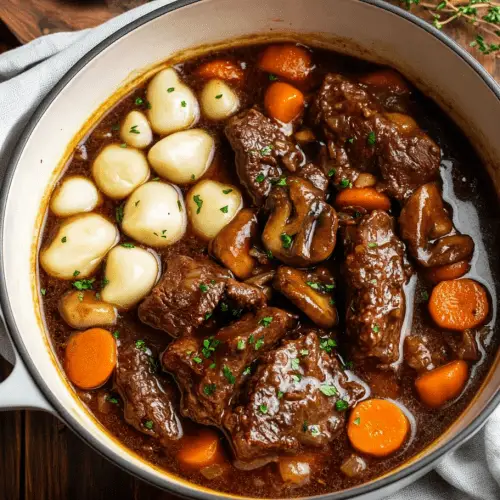 Classic Beef Bourguignon Recipe - Snack On Meat