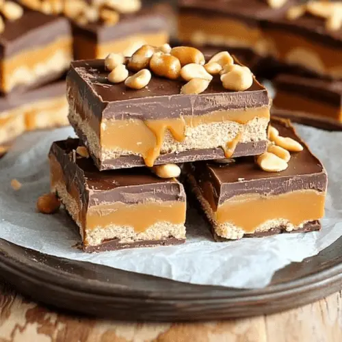 Homemade Snickers Bars Recipe - Snack On Meat