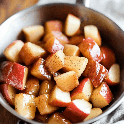 Easy Cinnamon Apples Recipe - Snack On Meat