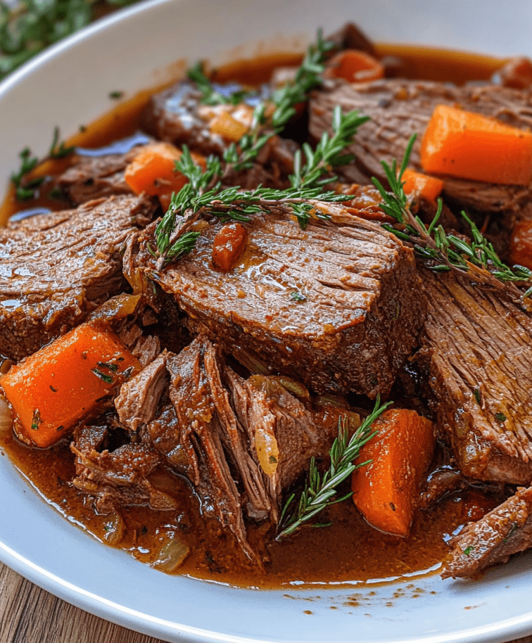 Italian Pot Roast (Stracotto) Recipe - Snack On Meat