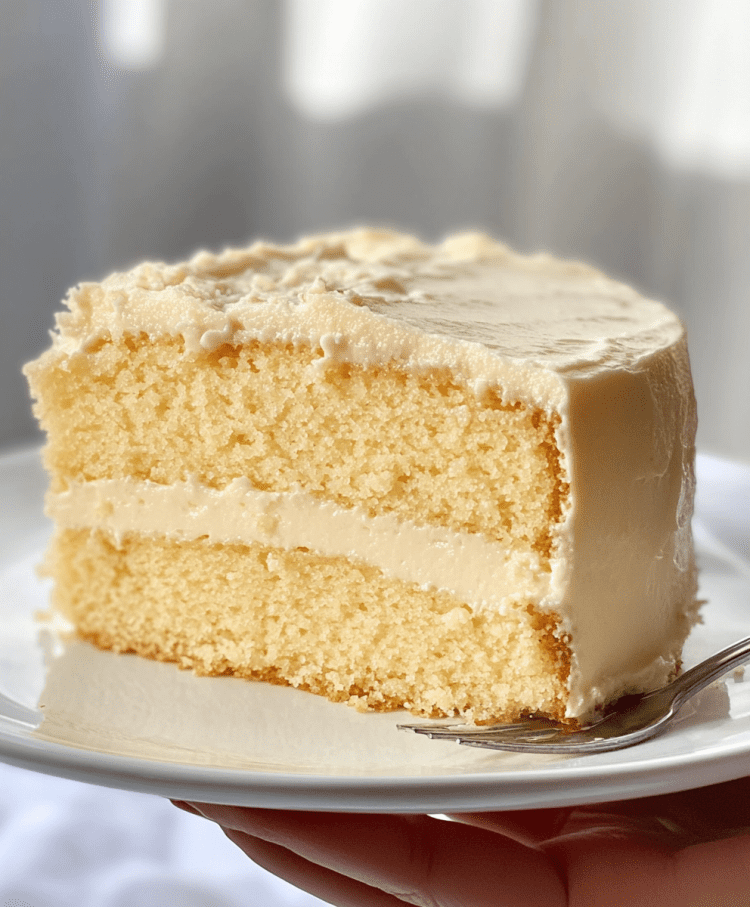 Easy One-Bowl Vanilla Cake Recipe - Snack On Meat