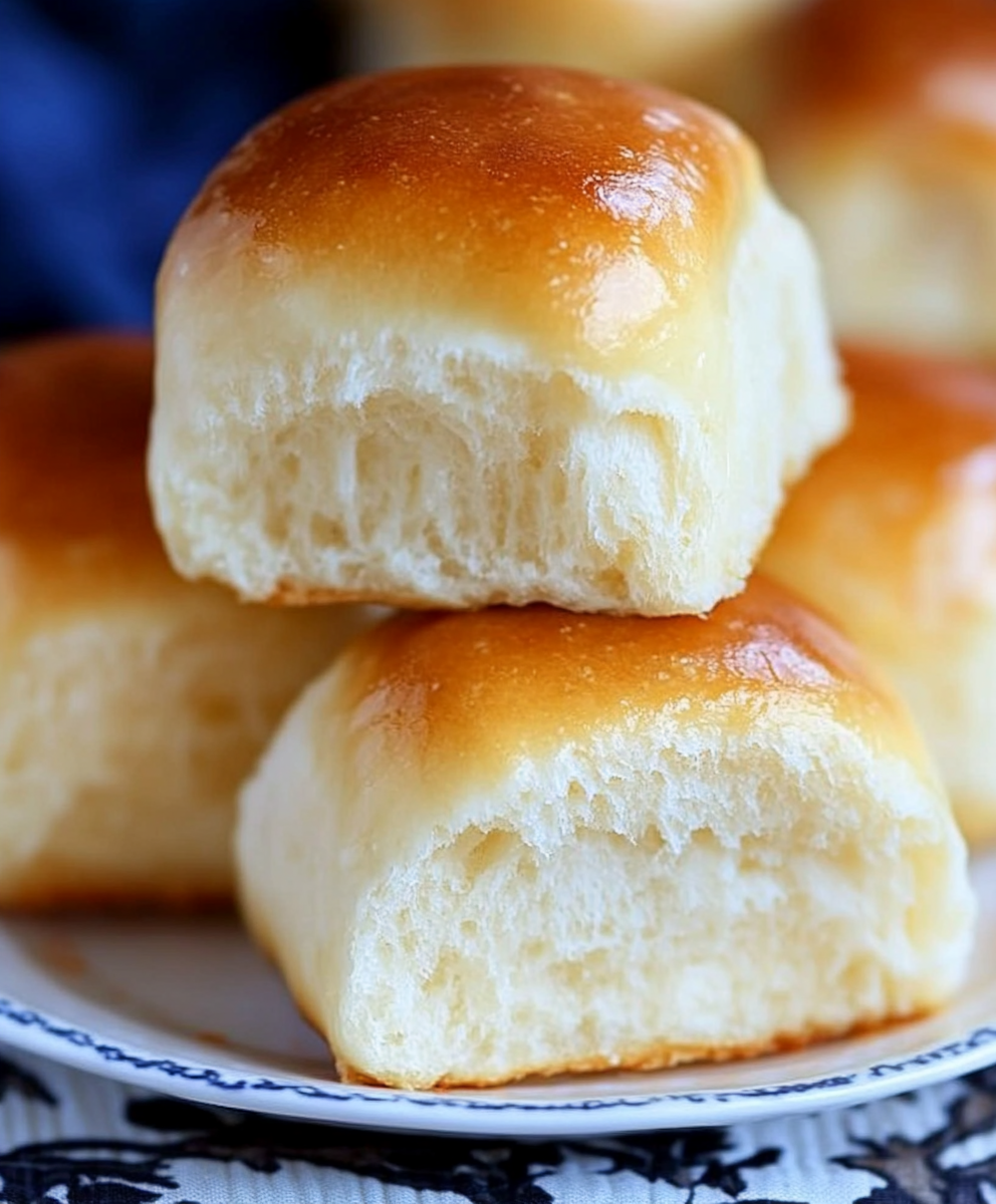 Soft, Buttery, and Fluffy Dinner Rolls - Snack On Meat