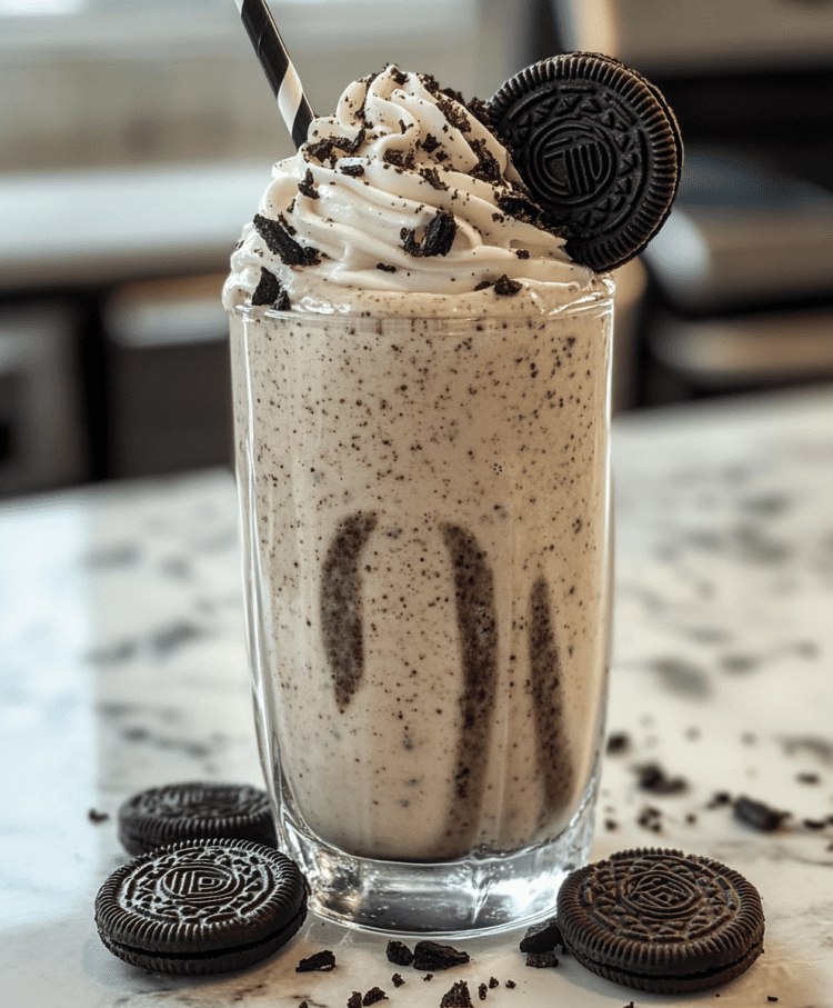 Easy Oreo Milkshake Recipe: A Perfect Dessert Treat! - Snack On Meat