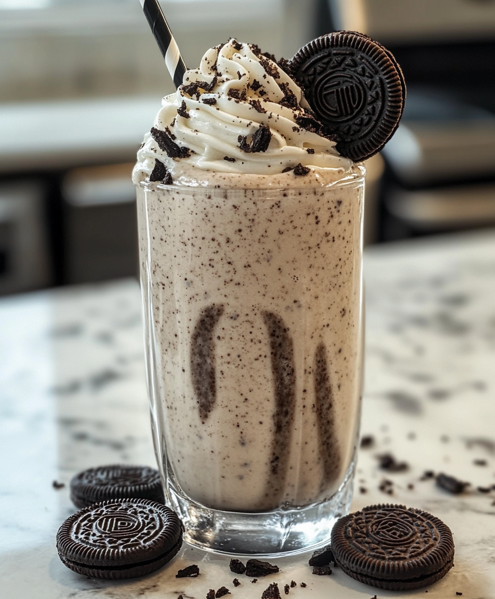 Easy Oreo Milkshake Recipe: A Perfect Dessert Treat! - Snack On Meat