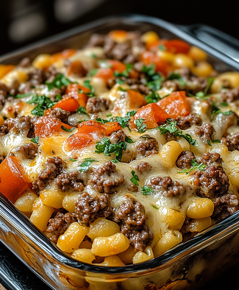 Hamburger Supreme Casserole - Snack On Meat