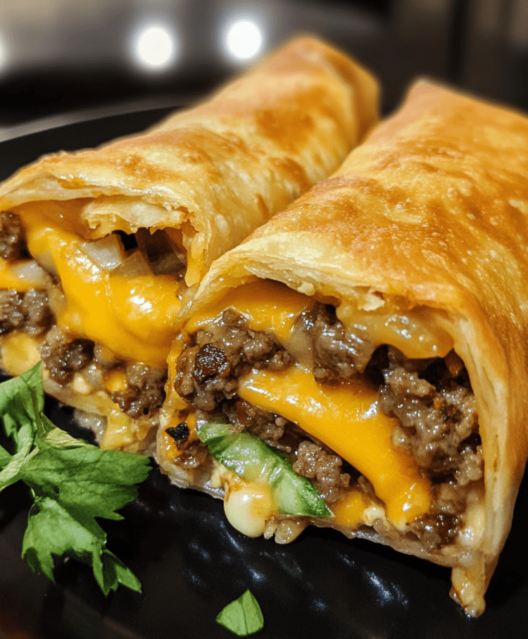 Cheeseburger Eggrolls: A Crispy, Cheesy Twist on a Classic Favorite ...
