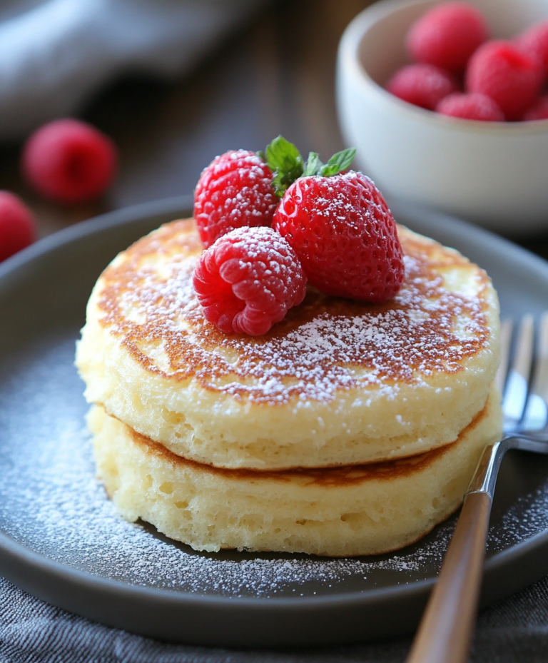 Fluffy Japanese Soufflé Pancakes: Soft as Clouds - Snack On Meat