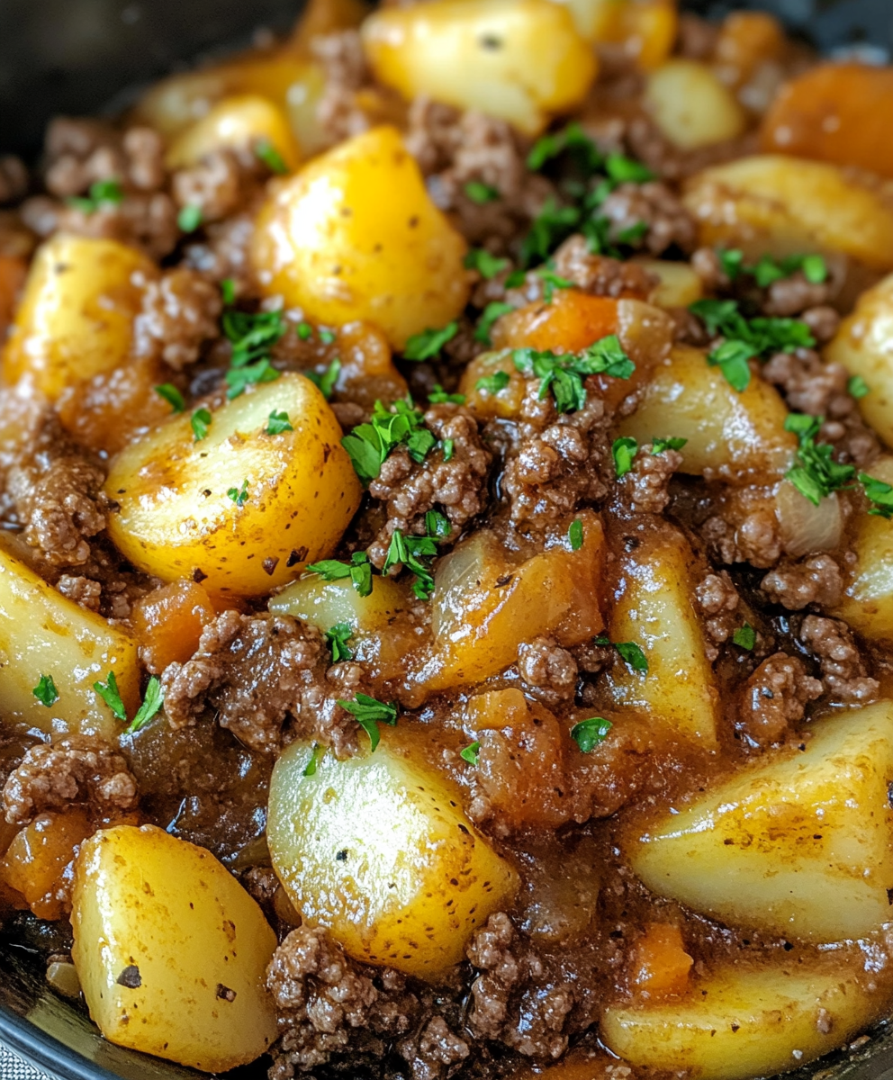 the best Ground Beef and Potatoes - Snack On Meat