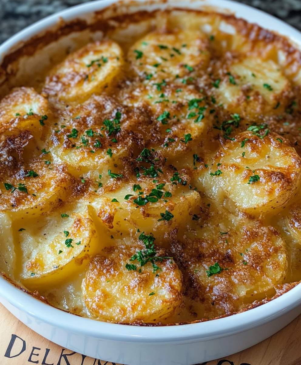 Classic Delmonico Potatoes – A Timeless Side Dish with Old-School Charm ...