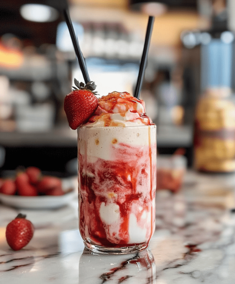 Vegan Korean Strawberry Milk (Cafe-Style Treat!) - Snack On Meat