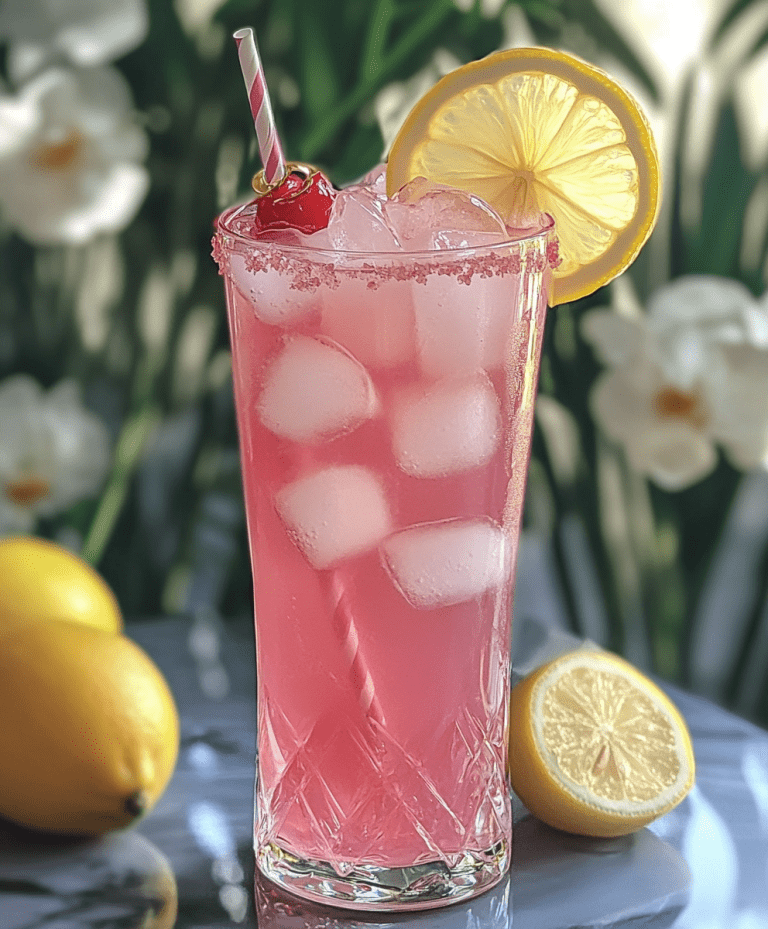 Pink Lemonade Cocktail – A Taylor Swift-Inspired Sip of Summer - Snack ...