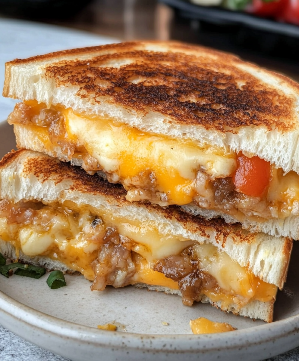 Breakfast Grilled Cheese - Snack On Meat