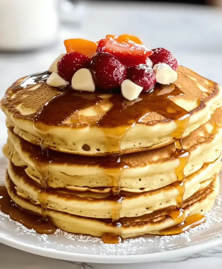 Fluffy Pancake Recipe - Snack On Meat