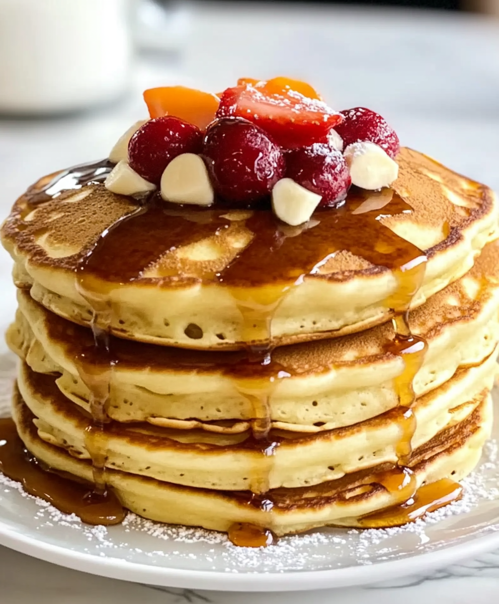 Fluffy Pancake Recipe - Snack On Meat