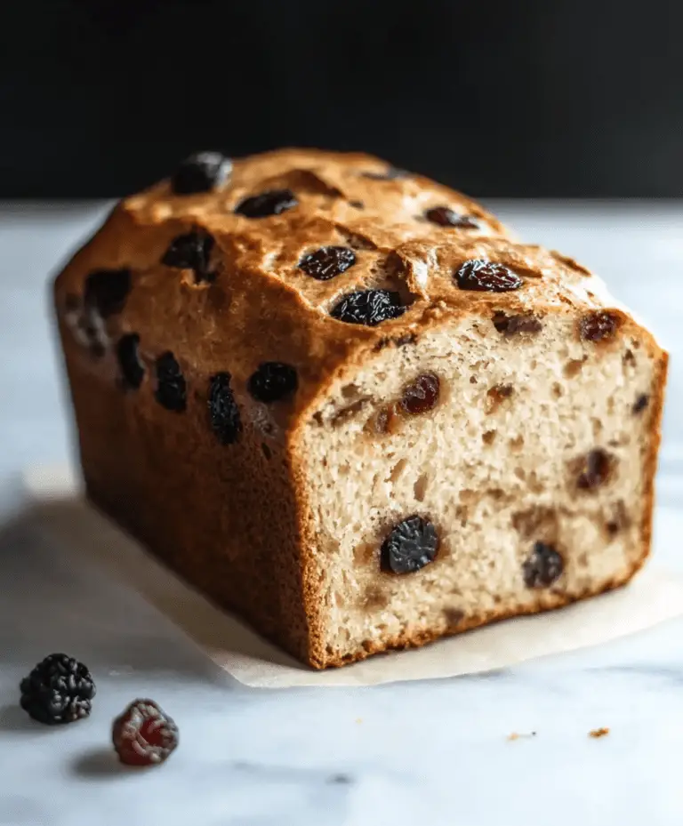 Easy No-Knead Fruit Bread Recipe — Soft, Spiced & Full of Juicy Dried ...