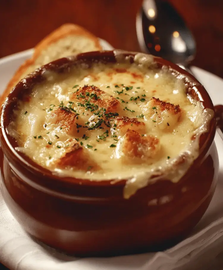 Outback Steakhouse Walkabout Onion Soup (Copycat Recipe) - Snack On Meat