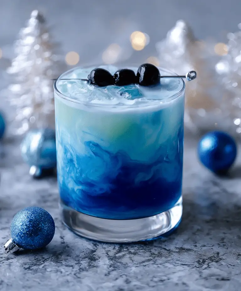 THE BEST Russian Blue Moon Cocktail - Snack On Meat