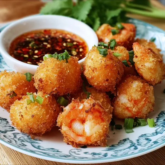 Crispy Shrimp Balls Recipe - Snack On Meat