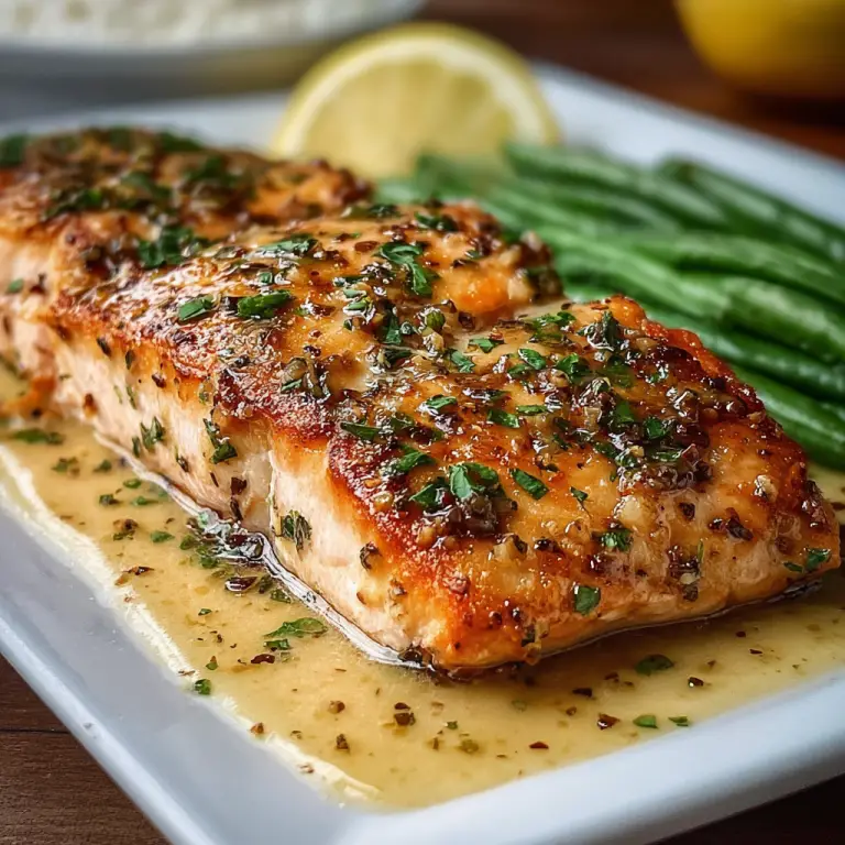 Texas Roadhouse-Style Baked Salmon - Snack On Meat