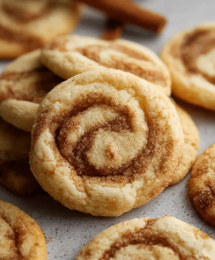 Cinnamon Roll Sugar Cookies - Snack On Meat