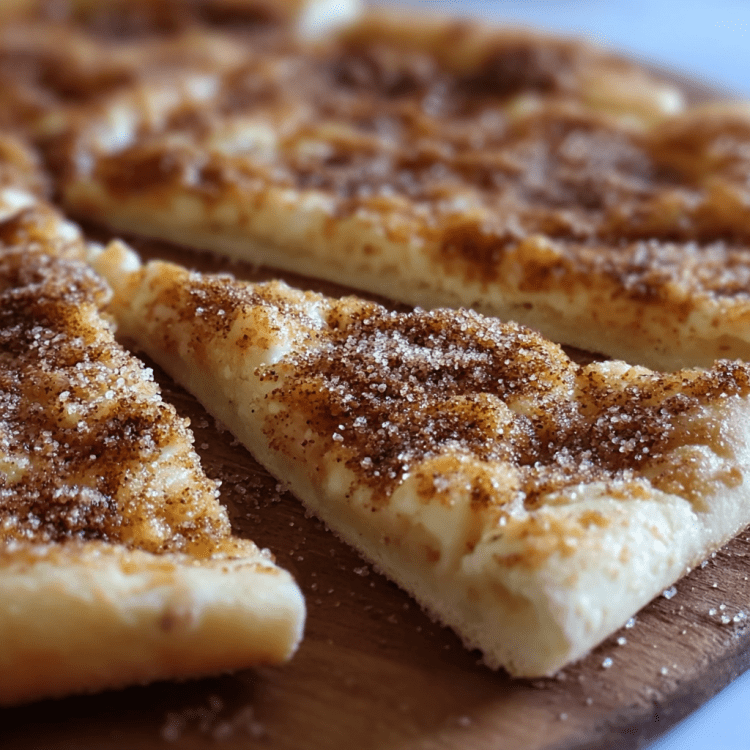 Sweet and Crunchy Cinnamon-Sugar Pizza: A Fun and Decadent Dessert ...