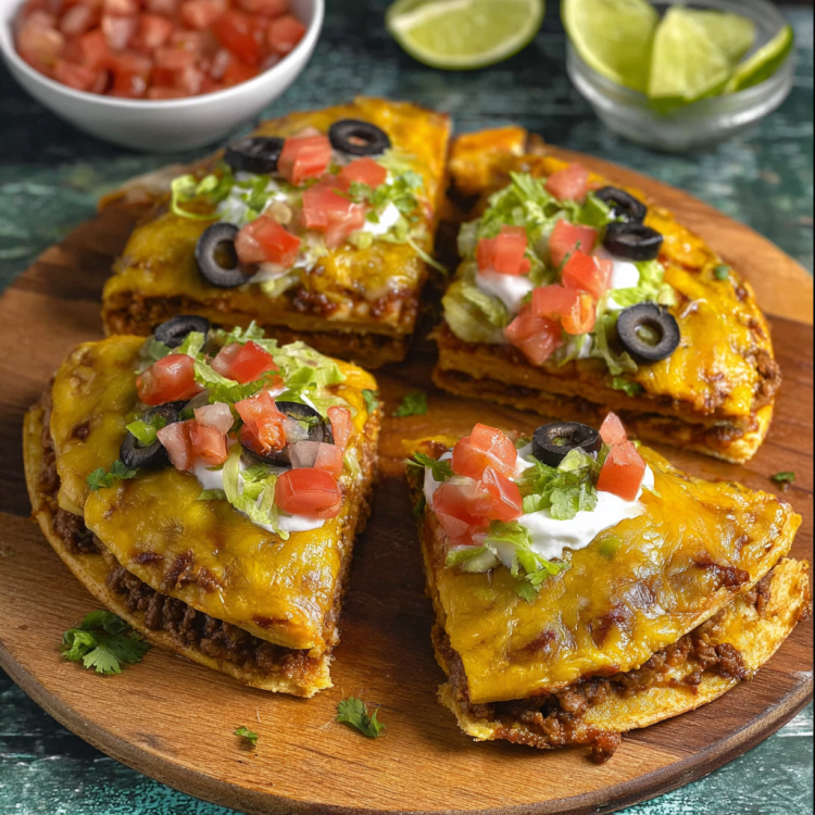 Mexican Pizza (Taco Bell-Style) - Snack On Meat