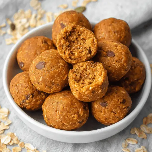 Pumpkin Protein Balls (No-Bake, Healthy, & Easy) - Snack On Meat