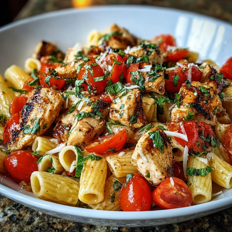 Bruschetta Chicken Pasta: Fresh, Flavorful, and Ready in 30 Minutes ...