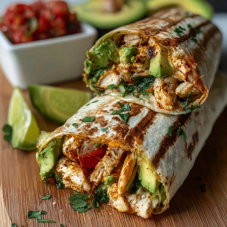Chicken Avocado Wraps – Quick, Flavorful, and Packed with Goodness ...