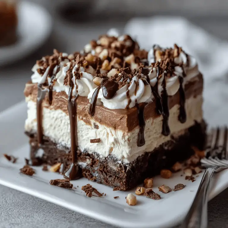 Brownie Refrigerator Cake: Decadent, No-Bake Layers of Fudge and Cream ...