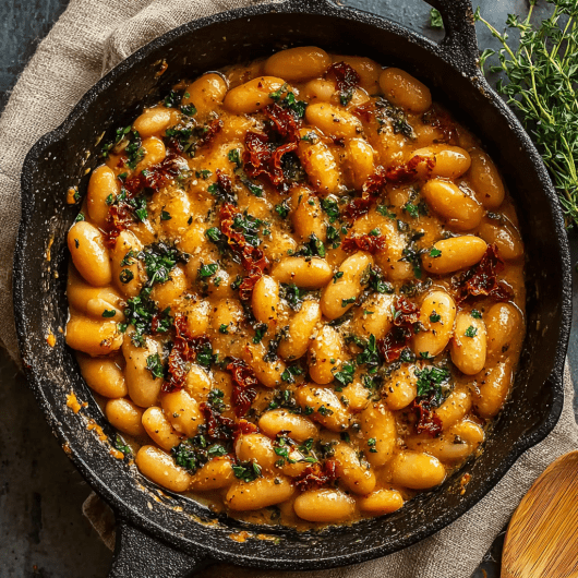Tuscan Marry Me Butter Beans - Snack On Meat