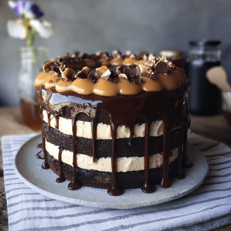 Chocolate Fudge Cake with Salted Caramel Buttercream and Dark Chocolate ...