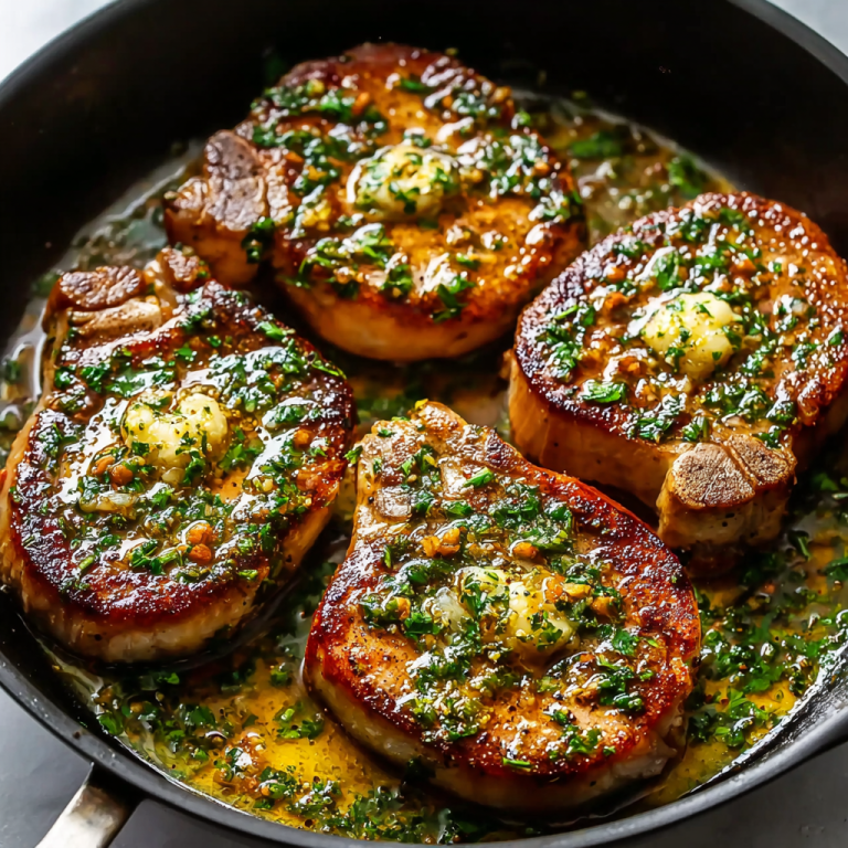 Garlic Butter Pan‑Seared Pork Chops - Snack On Meat