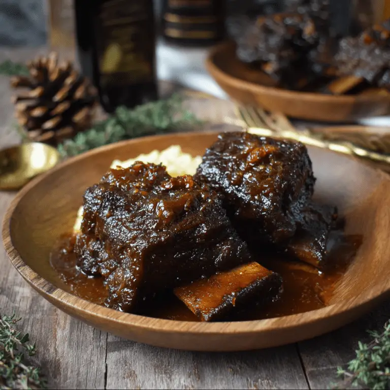 Balsamic Bourbon Short Ribs – Orc-Worthy Comfort from Middle Earth ...