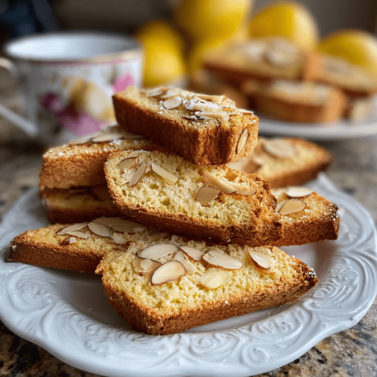 Limoncello Almond Biscotti: Crunchy Italian Sunshine in Two Easy Bakes ...