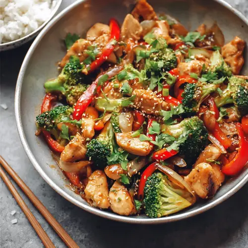 Easy Chicken Stir-Fry (Quick, Flavorful, and Healthy!) - Snack On Meat