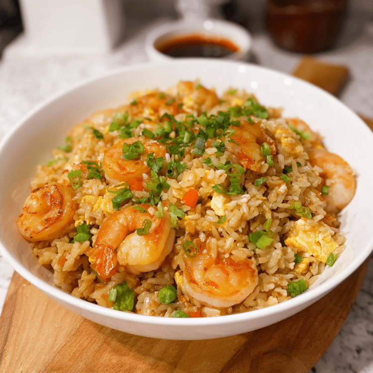 Shrimp Fried Rice: Easy, Quick & Better Than Takeout! - Snack On Meat
