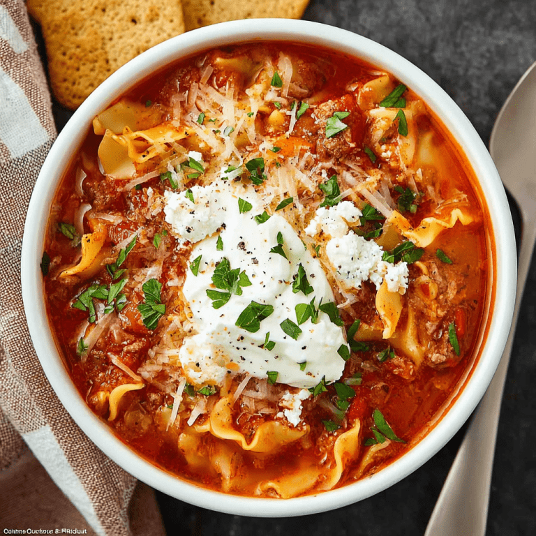 Instant Pot Lasagna Soup Recipe - Snack On Meat