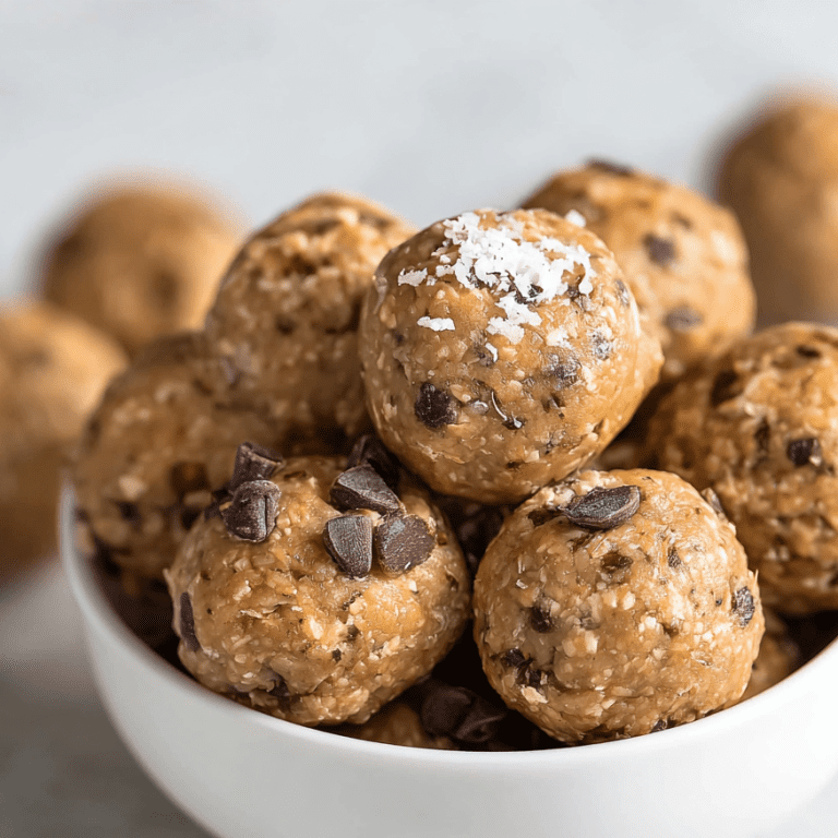 Easy No Bake Protein Balls – 6 Ingredients, Ready in 10 Minutes ...
