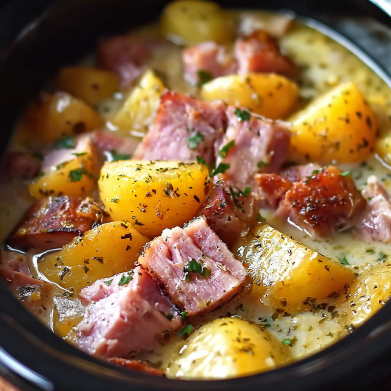 Slow Cooker Ham and Potatoes: The Ultimate Cozy, Hands-Free Dinner ...