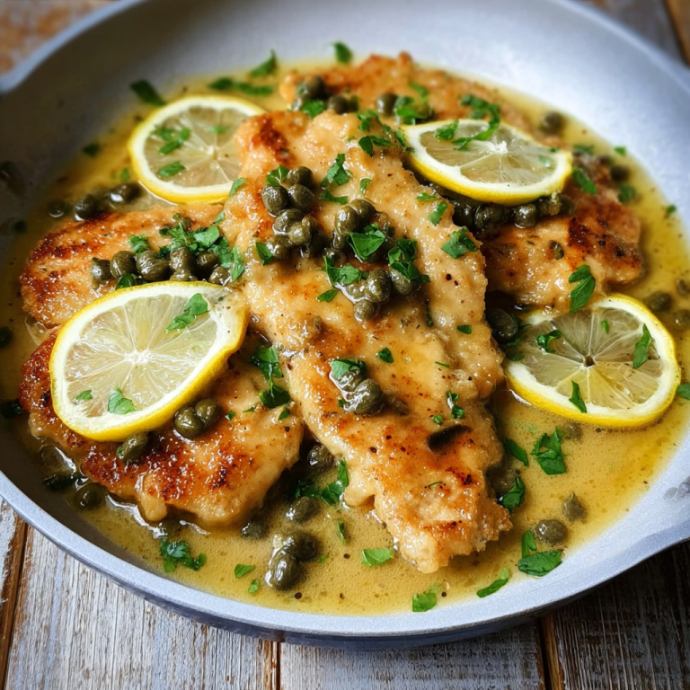 Chicken Piccata - Snack On Meat