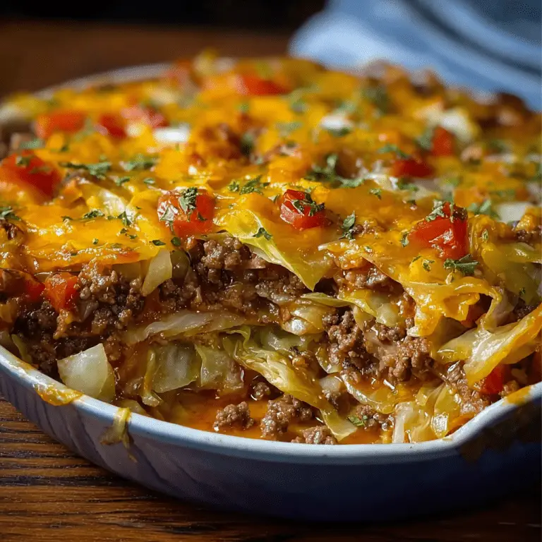 Cabbage Beef Bake: A Comforting, Hearty One-Dish Meal - Snack On Meat