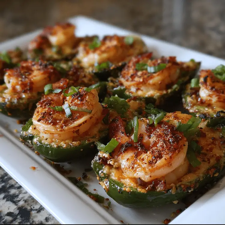 Fiery Cajun Shrimp Stuffed Jalapeños: A Spicy, Creamy Crowd-Pleaser ...