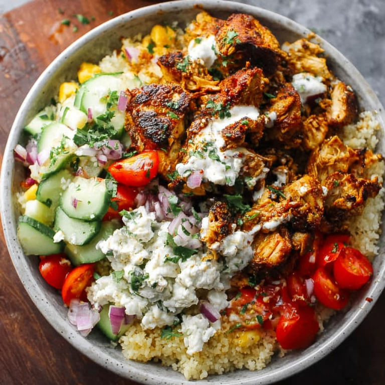 Easy Chicken Shawarma Bowls - Snack On Meat