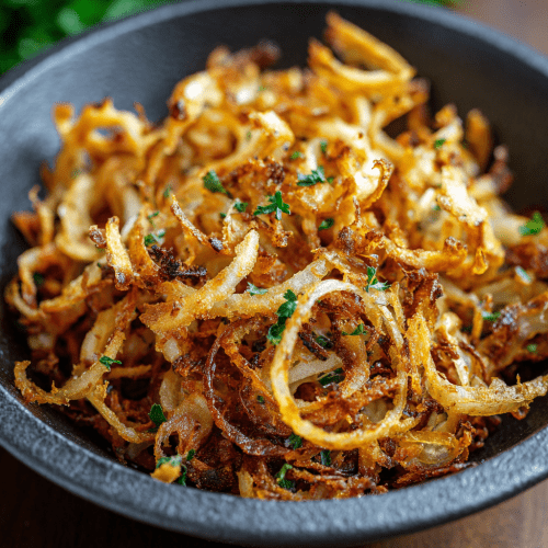 Air Fryer Crispy Onions (Healthy & Extra Crunchy!) - Snack On Meat